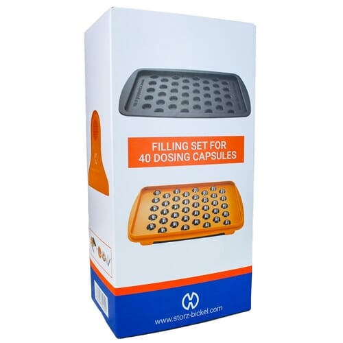 Kit for Filling Dosing Capsules including 48 Capsules