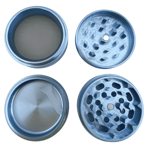 4-piece Metal Space Grinder by MagicVaporizers